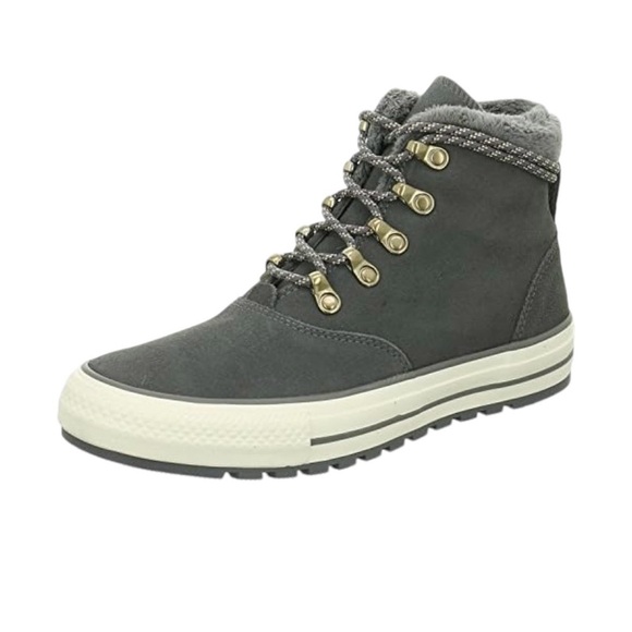 Converse | Shoes | Converse Chuck Taylor Ember Boot Suede And Faux Fur ...